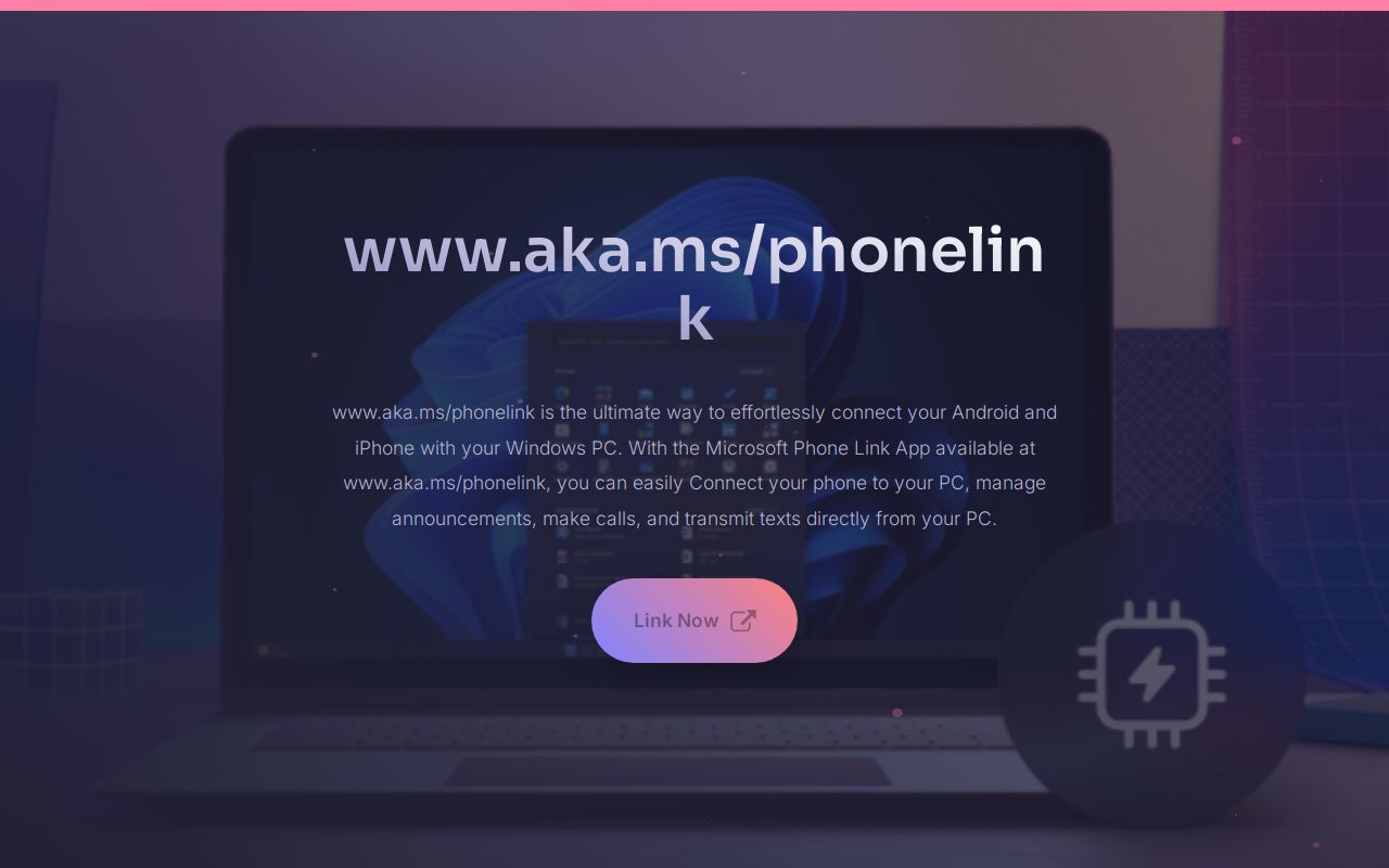 www.aka.ms/phonelink